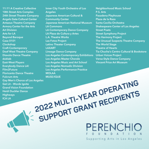 Perenchio Foundation Awards Grant to Grand Vision Foundation ...